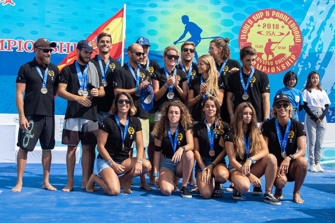 España logra una histórica cuarta posición en los “ISA World SUP and ...